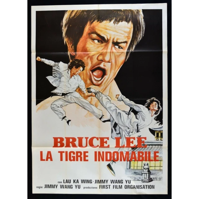 AFFICHE BRUCE LEE La Tigre Indomptable Lau Ka Wing Wang Yu Karaté Judo ...