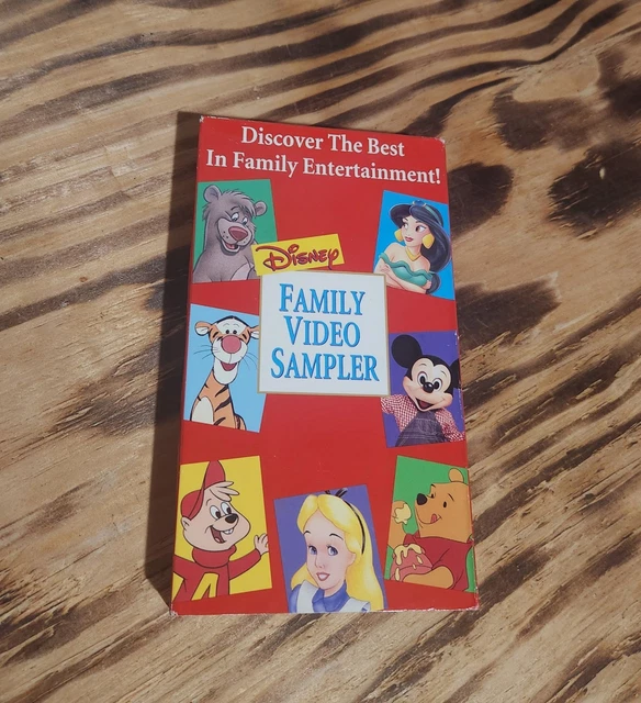 WALT DISNEY FAMILY Video Cartoon Sampler VHS Toys R Us Promo £10.85 ...