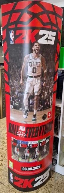 POS TOTEM NBA 2K25 Standee Official 2K Standee Promo stand vendita al ...