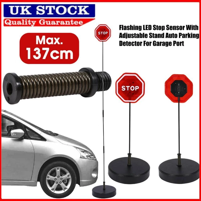 CAR PARKING STOP Sign Sensor Flashing Garage LED Detector Auto Signal ...