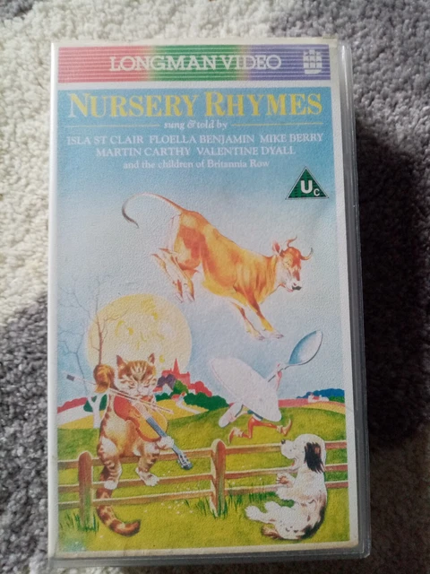 NURSERY RHYMES | 1982 VHS Longman Video Tape | Floella Benjamin | RARE ...