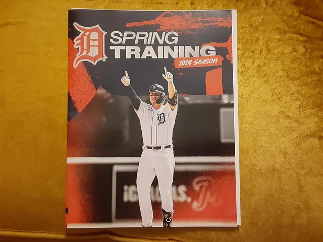 2024 DETROIT TIGERS Spring Training Program Spencer Torkelson Cover $11 ...