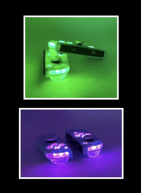 CUSTOM MODIFIED HEAVEN Blue Nintendo Switch Joycon Controller With LED ...