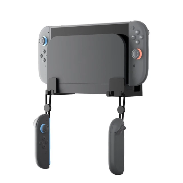 SPACE SAVING HOLDER for Nintendo Switch 2 Wall Mount with Robust Metal ...