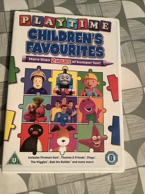 PLAYTIME CHILDREN'S FAVOURITES DVD - Thomas/Pingu/Barney/Wiggles/Hoobs ...
