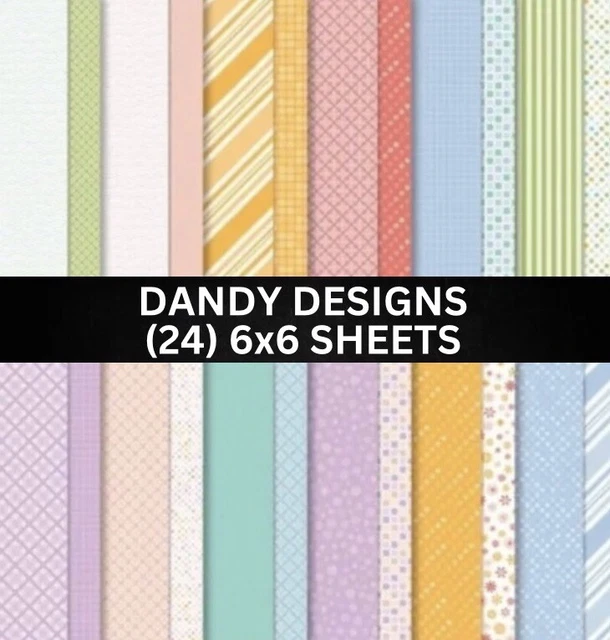 STAMPIN UP DANDY DESIGNS Designer Series Paper - (24) 6x6 Sheets £9.44 ...