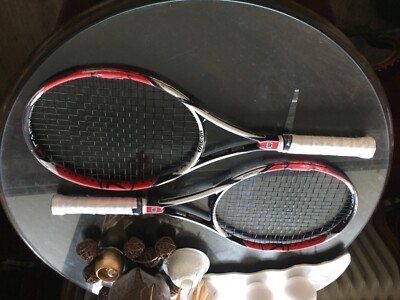 2X WILSON RF Pro Staff Six One KFactor 95 ncode Tennisschläger Racket ...