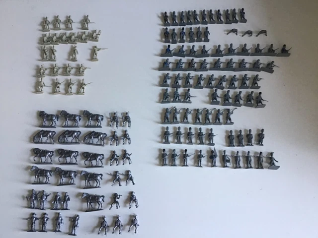 ITALERI & REVELL1/72 scale plastic toy soldiers Napoleonic French ...