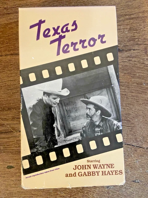 TEXAS TERROR (VHS, 1940) John Wayne Gabby Hayes Cinema Greats £4.42 ...