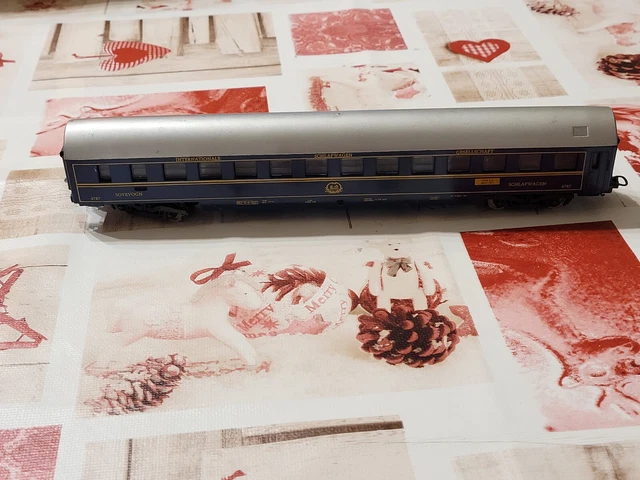 309203 TRAIN LIMA 4787 Car Bed International Company Express Cars Ho £ ...