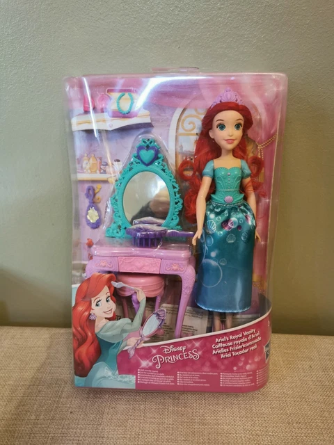 DISNEY THE LITTLE Mermaid Ariel's Royal Vanity Doll Figure Play Set £15 ...