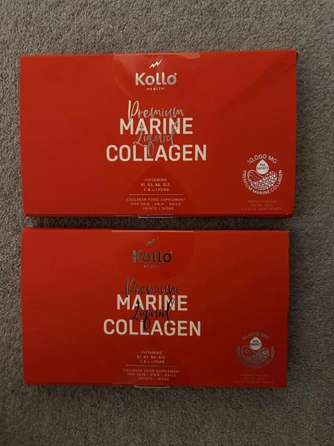 2 X 14 (28) Sachets Kollo Premium Marine Collagen Liquid - BBE Feb 2025 £50.00 - PicClick UK
