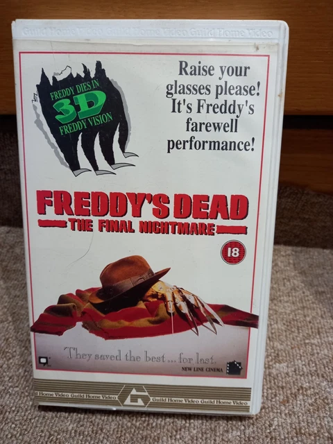 FREDDY'S DEAD: THE FINAL NIGHTMARE - Big Box Ex-rental VHS - Guild Home ...