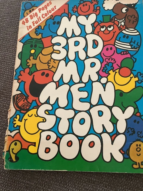 MY 3RD MR Men Story Book Vintage 1980 Roger Hargreaves £18.99 - PicClick UK