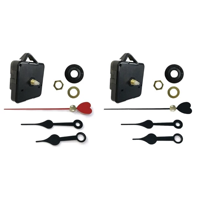 WALL CLOCK MOVEMENT Mechanism Kit Quartz Clock Movement Replacement £6. ...
