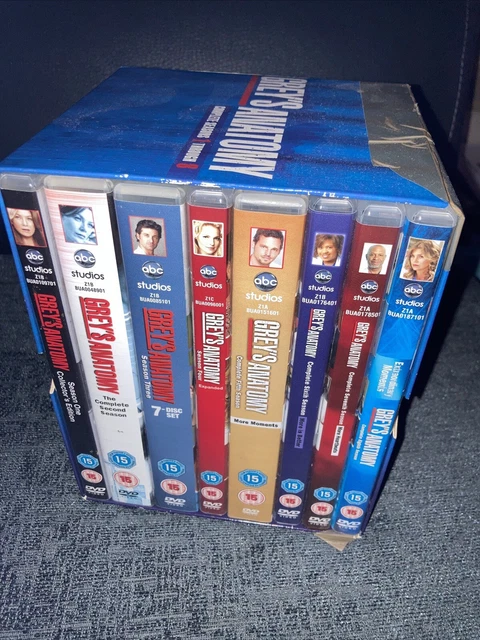 GREY'S ANATOMY: COMPLETE Seasons 1-8 DVD Boxset Reg 2 Low Postage EUR 1 ...