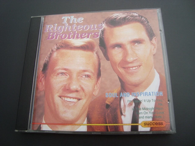 THE RIGHTEOUS BROTHERS CD-ALBUM: Soul And Inspiration - Funk / Soul ...