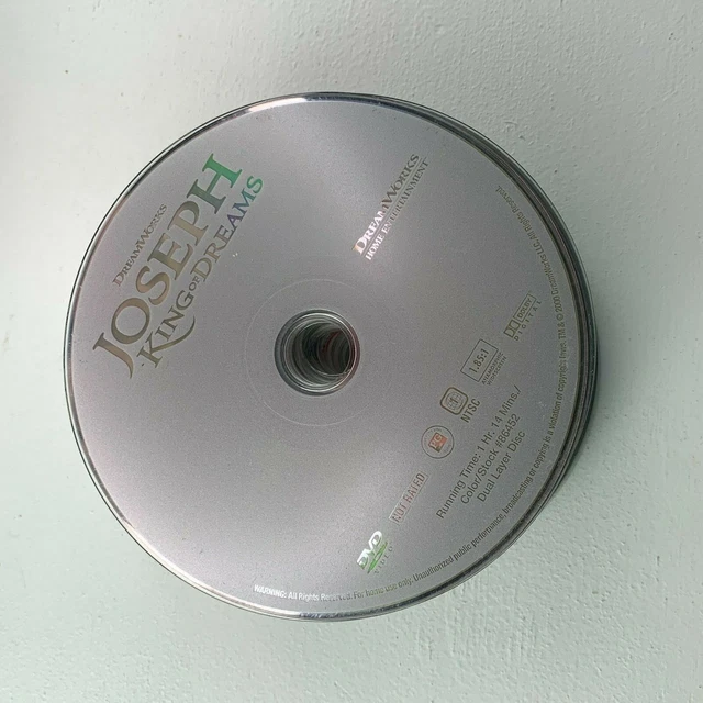 Joseph King Of Dreams Dvd 2000 £2 77 Picclick Uk