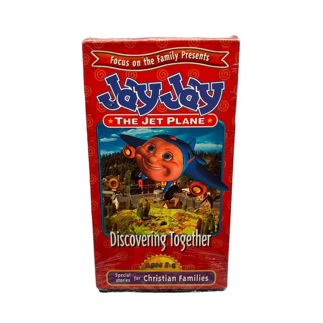 JAY JAY THE Jet Plane Discovering Together VHS 2002 Focus Family ...