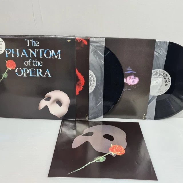 ORIGINAL THE PHANTOM of the Opera - LP Vinyl Record - 1987 Complete $69 ...