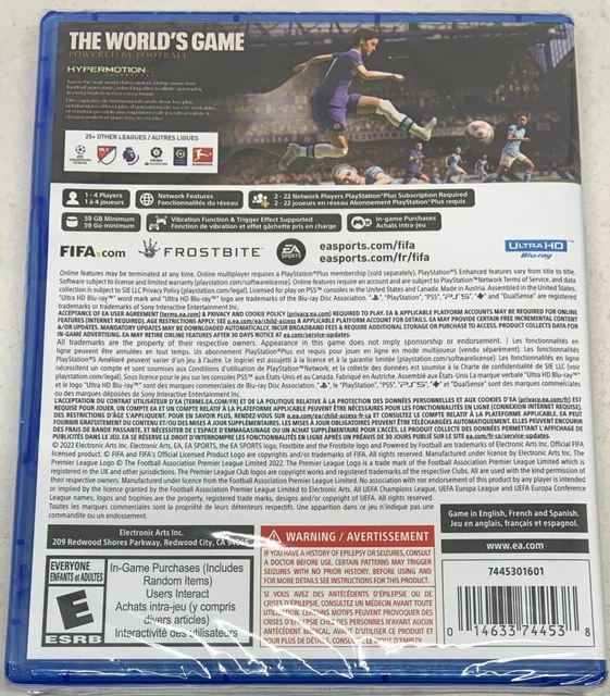 FIFA 23 BRAND NEW ( PS5 PlayStation 5 , 2022) $65.00 - PicClick CA
