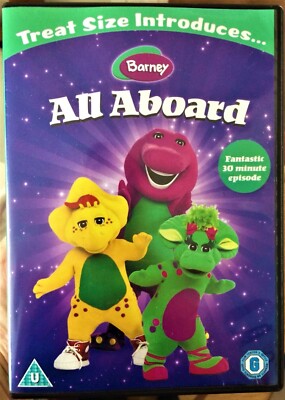 BARNEY & FRIENDS ALL ABOARD train DVD 2013caboose ...
