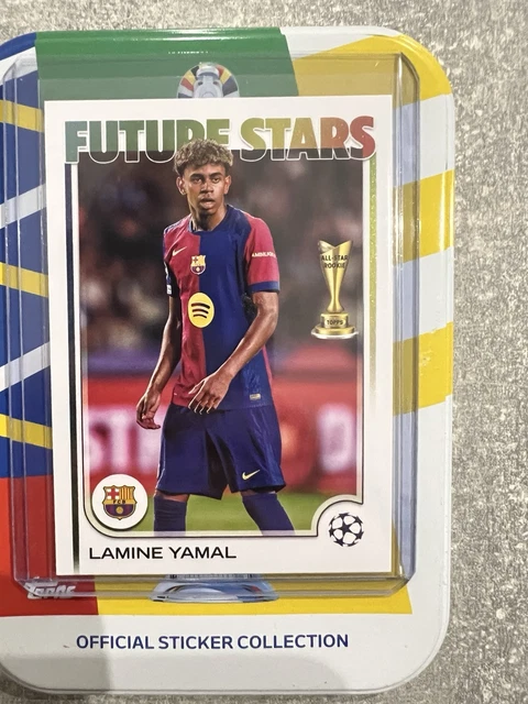 TOPPS UCC FLAGSHIP 24/25 Lamine Yamal Future Stars EUR 1,00 - PicClick DE