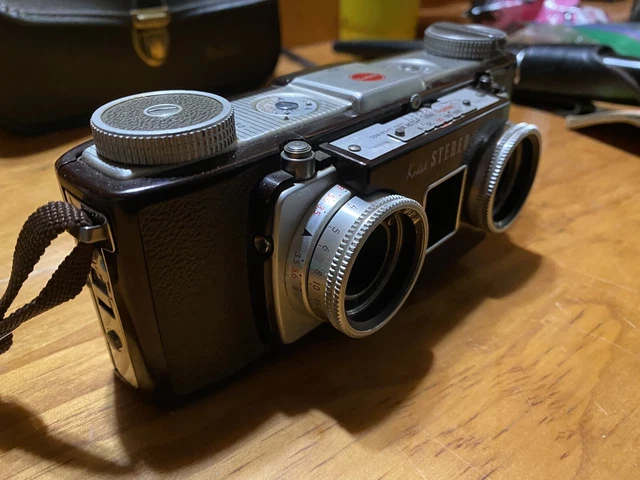 KODAK STEREO CAMERA and Realist Stereo Slide Viewer Bundle Vintage ...