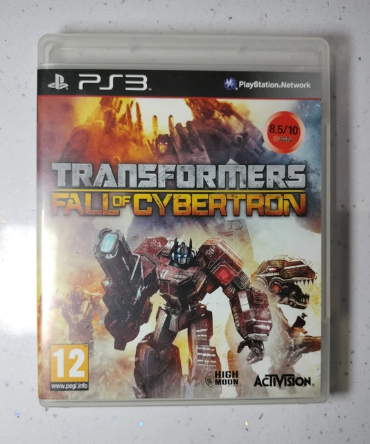 TRANSFORMERS: FALL OF Cybertron (Sony PlayStation 3, 2012) Complete PS3 ...