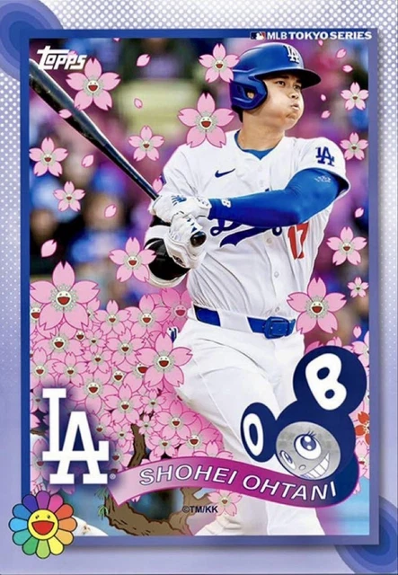 TOPPS2025 SHOHEI OHTANI MLB Tokyo Series Murakami Takashi Design ...