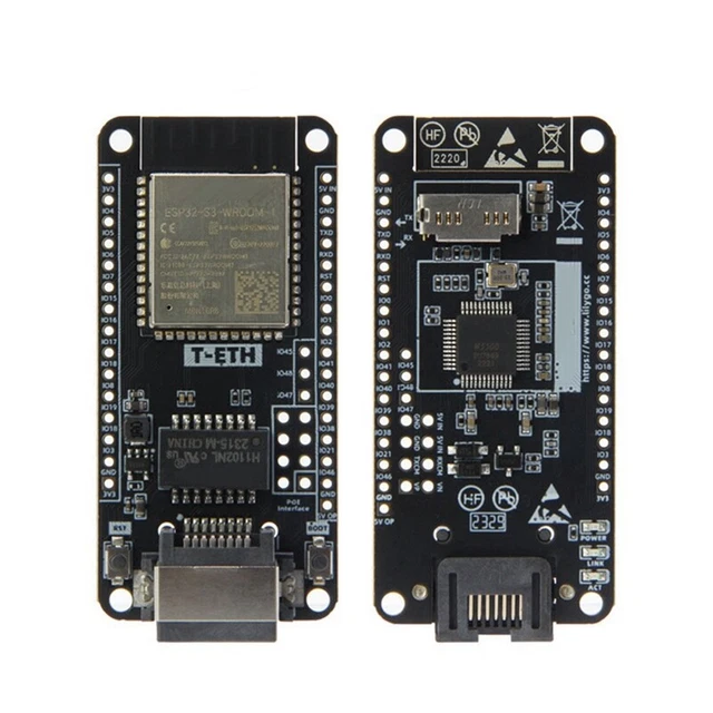 Scheda Di Sviluppo T Lite Modulo Ethernet W5500 Esp32 S3 Wroom Supporto Tf2449 Eur 3037 5693