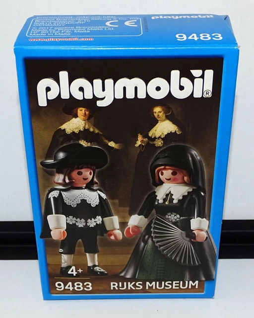 PLAYMOBIL N° 9483 Marten & Oopjen De Rembrandt Neuf Rijks Museum ...
