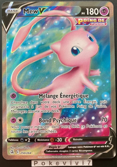 Carte Pokemon Mew V Full Art À VENDRE! - PicClick FR