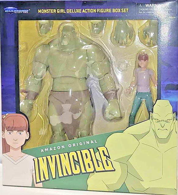 INVINCIBLE DELUXE 2-PACK action figure Set Monster Girl 23 CM Deluxe ...