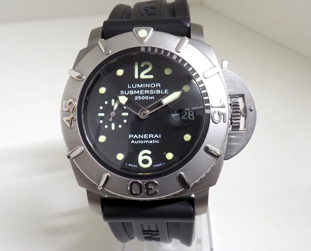 PANERAI SUBMERSIBLE 2500M 47mm Special Ecition PAM 285 00285 ...
