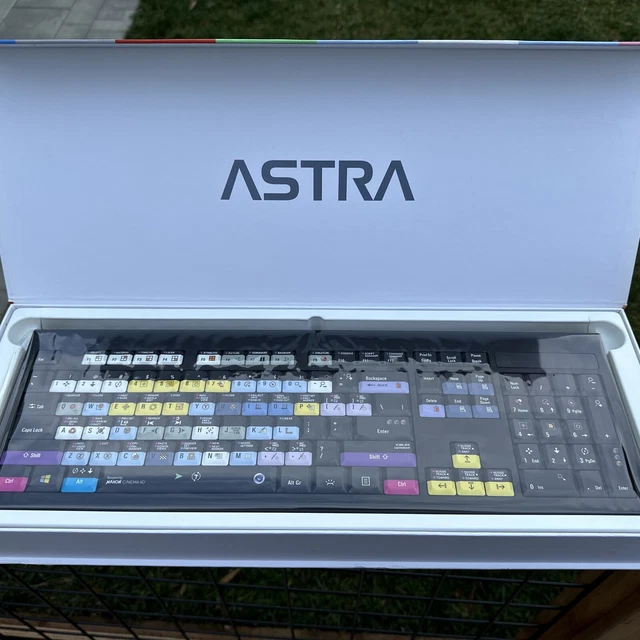 LOGICKEYBOARD ASTRA2 BACKLIT Keyboard for DaVinci Resolve - Windows $75 ...