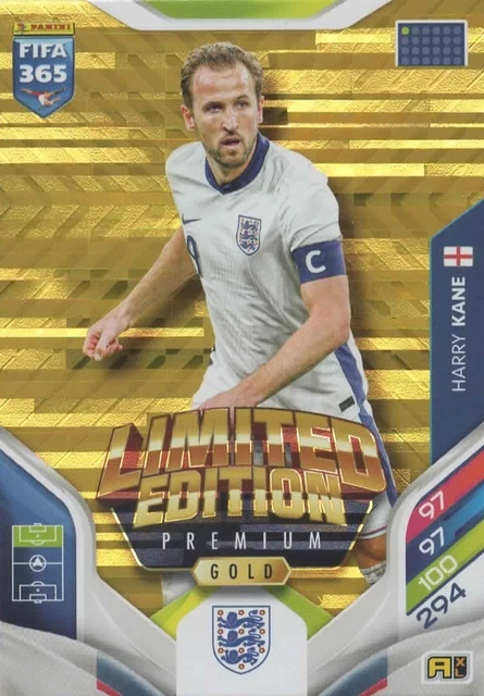 PANINI 365 ADRENALYN XL 2026 Limited Edition Premium Gold Harry Kane £0 ...