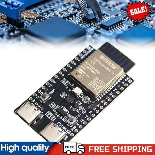 Esp32 C6 Development Board Dual Type C Esp32 C6 Wroom 1 Core Board 512kb Sram G £8 87 Picclick Uk