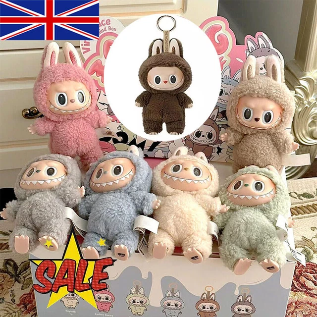 POP MART LABUBU The Monsters Etciting Macaron Plush Dolls Figure Toy ...