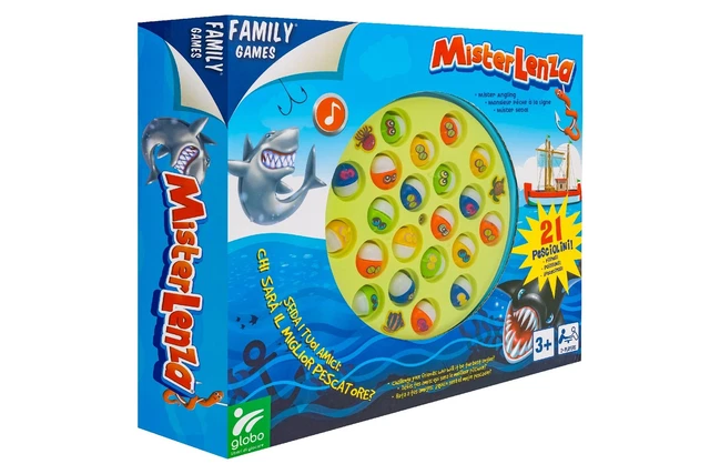 GIOCO PESCA 21 Pesci 4 Canne da Pesca con Musica EUR 20,00 - PicClick IT