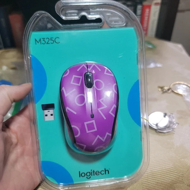 LOGITECH M325C MOUSE w Micro-Precise Scrolling & Tilt Wheel high speed ...
