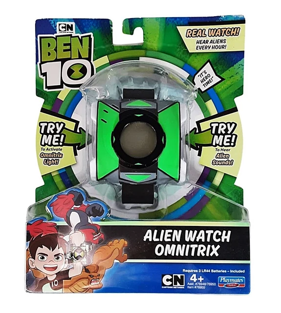 NEW BEN 10 Alien OMNITRIX Watch Cartoon Network Alien Sounds & Lights ...