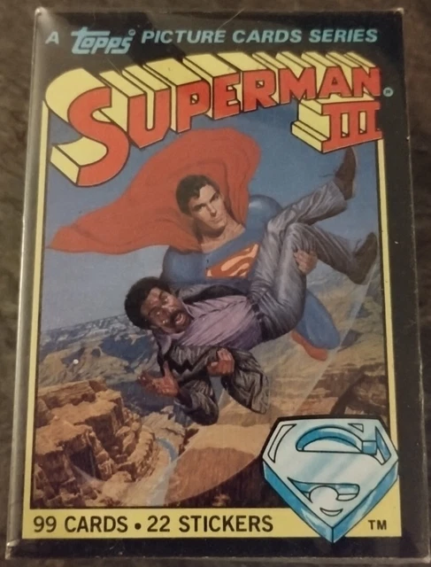 1983 Topps Superman 3 Trading Card Set - Iii Vintage Vtg Superhero