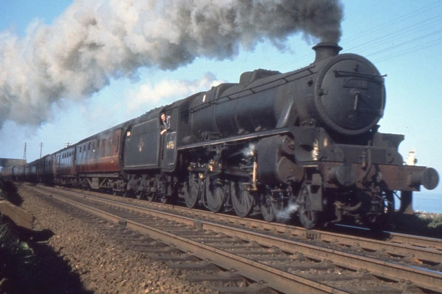 35MM RAILWAY SLIDE: COLOUR-RAIL: SC 573: CLASS 5MT: 44961 £2.00 ...