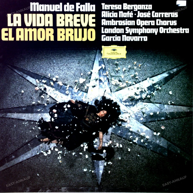 MANUEL DE FALLA, Teresa Berganza, Alicia Nafe - La Vida Breve UK 2LP ...