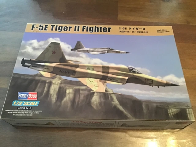 MAQUETTE AVION F 5E Tiger II fighter HOBBY BOSS 1/72 80207 neuf EUR 12,90 - PicClick FR