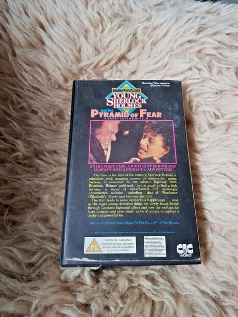 *RARE* YOUNG SHERLOCK Holmes And The Pyramid Of Fear VHS [1986] £10.99 ...