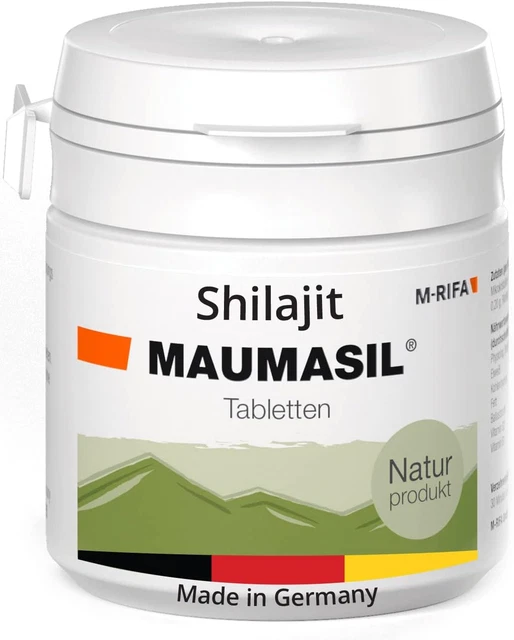 MAUMASIL MUMIJO SHILAJIT Tablets I 100% Pure & Vegan With Humic Acid ...