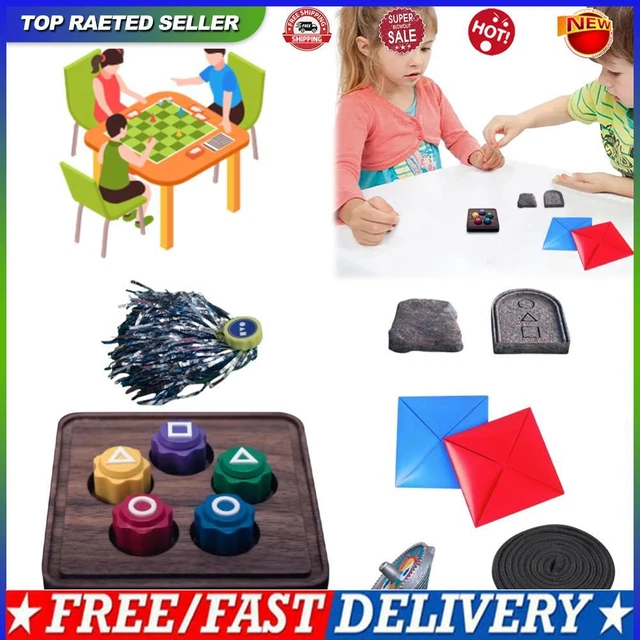 2025 SQUID GAME Six-Legged Pentathalon Game Gonggi,Ddakji,Paeng-y,Jebi ...