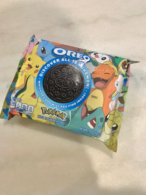 OREO X POKÉMON Limited Edition Chocolate Sandwich Cookies (15.25 Oz) £ ...